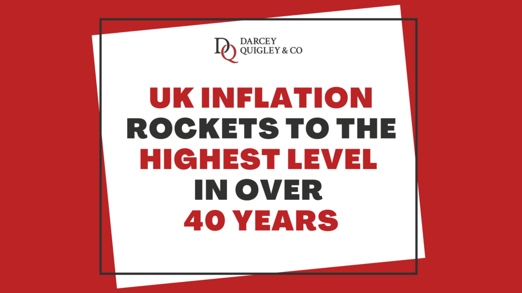 UK Inflation Rockets To The Highest Level In Over 40 Years | DQ Blog