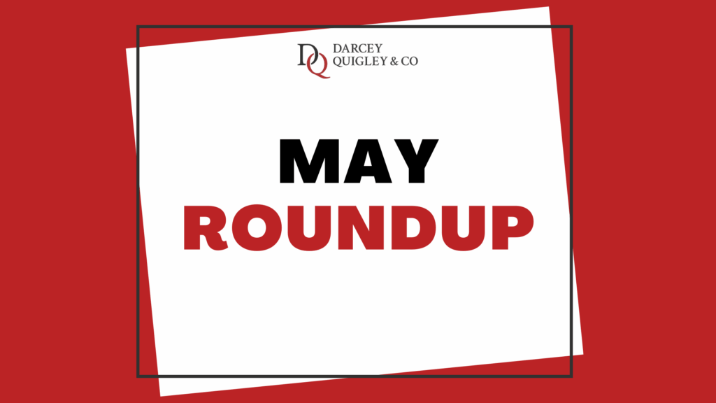 Darcey Quigley May Roundup